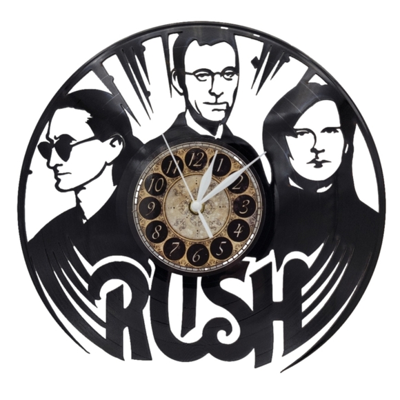 SPOT51.COM | Wall Decor | Rush Vinyl Record Clock Clocks | Poshmark